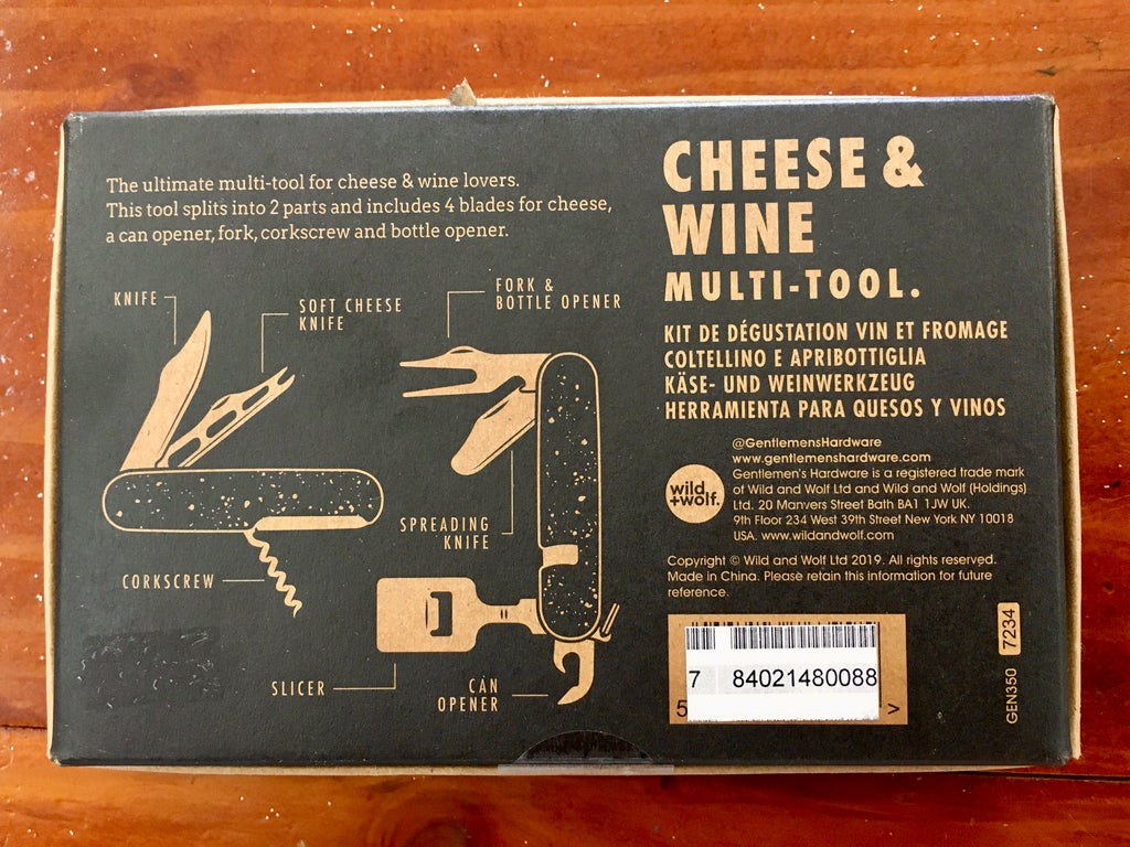 Wine & Cheese Multi-tool – Red Pineapple